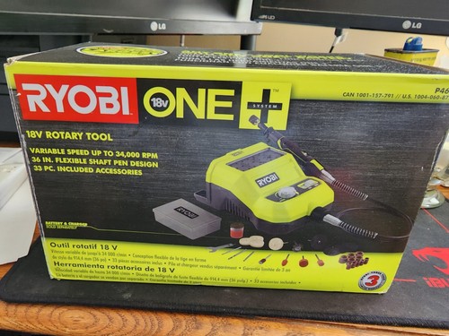 Ryobi P460 18V Cordless Rotary Tool w/ accessories, no battery /charger ...