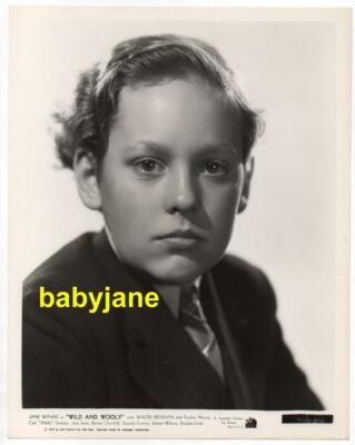 DOUGLAS SCOTT ORIGINAL 8X10 PHOTO CHILD ACTOR 1937 PORTRAIT WILD AND ...