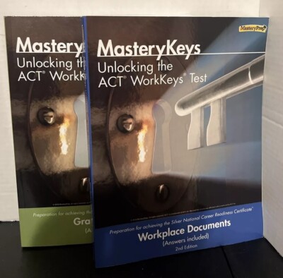 MasteryKeys Unlocking ACT WorkKeys Test Workplace Documents & Graphic ...