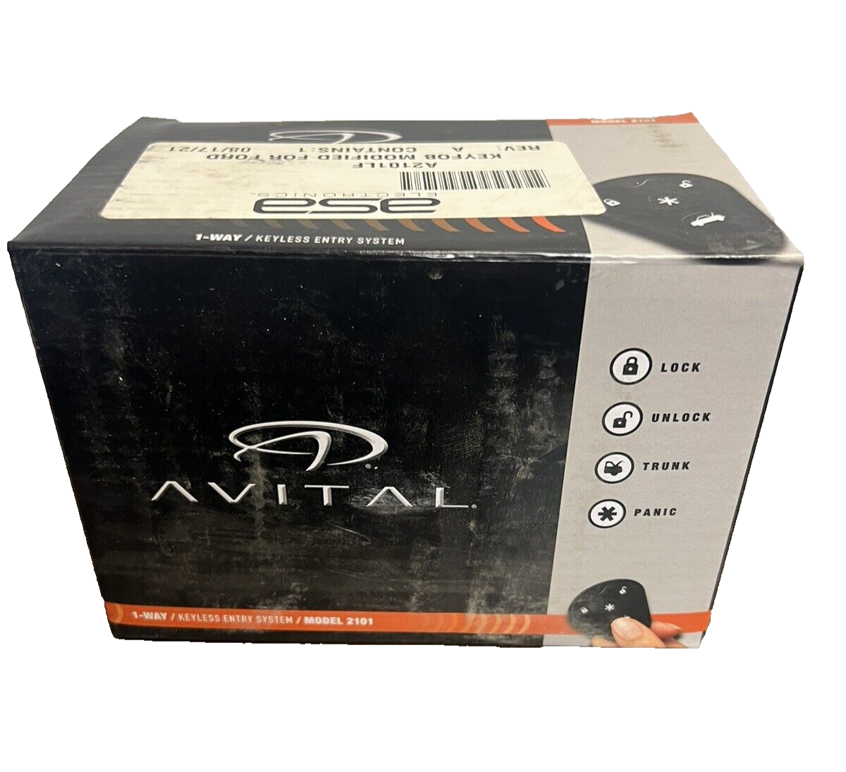 Avital 1-Way Keyless Entry System Model 2101 Modified For Ford | eBay