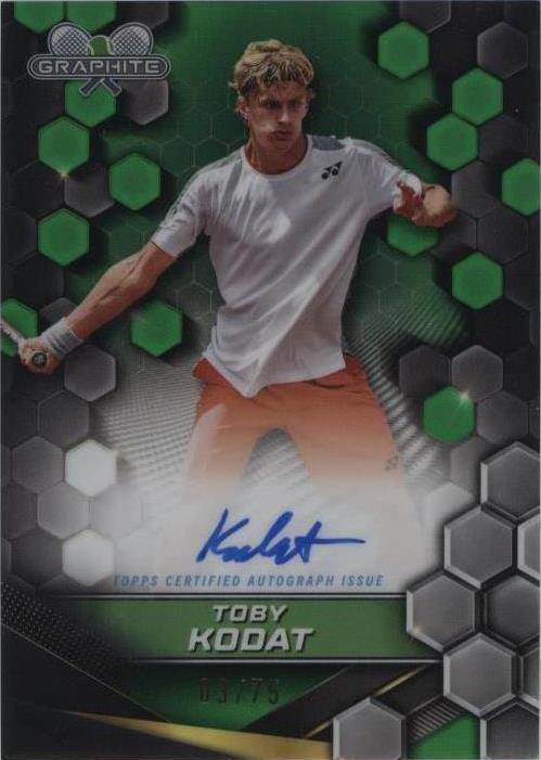 2024 Topps Graphite - Signatures Toby Kodat #GS-TKT Green Refractor /75 ...