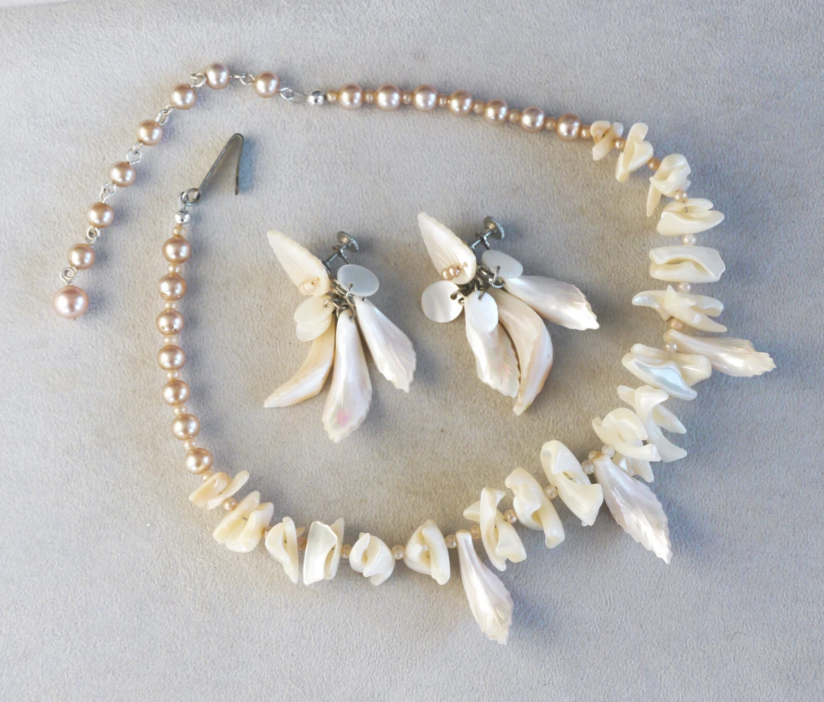 Mother Of Pearl Shell Necklace