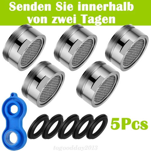 5X Perlator Strahlregler M24 Wasserhahn Sieb Einsatz Mischdüse ...