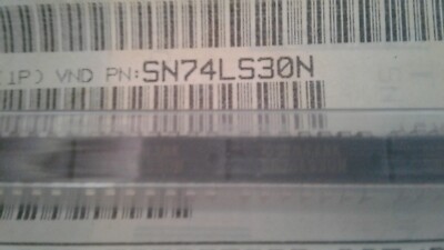 (25 pcs ) SN74LS30N, TI, IC GATE NAND 1CH 8-INP 14DIP | eBay