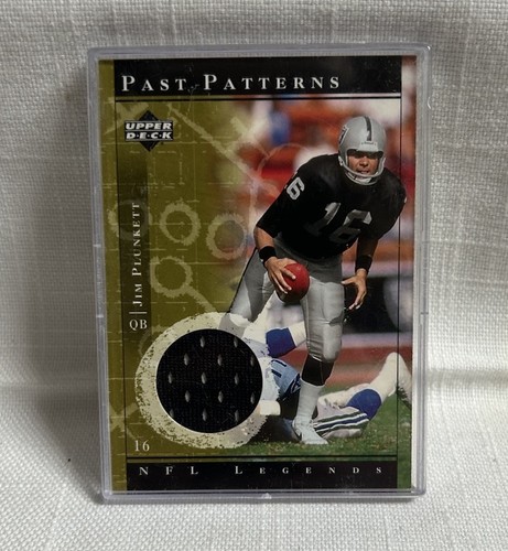 2001 Upper Deck Legends # PP-JP Jim Plunkett MEM ** MINT in case | eBay