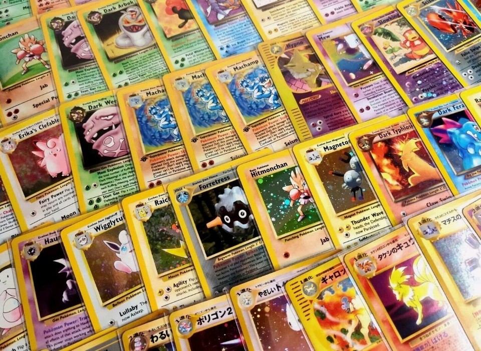 Old Pokemon Cards - HUGE Vintage Collection - 1st Edition - ALL WOTC ...