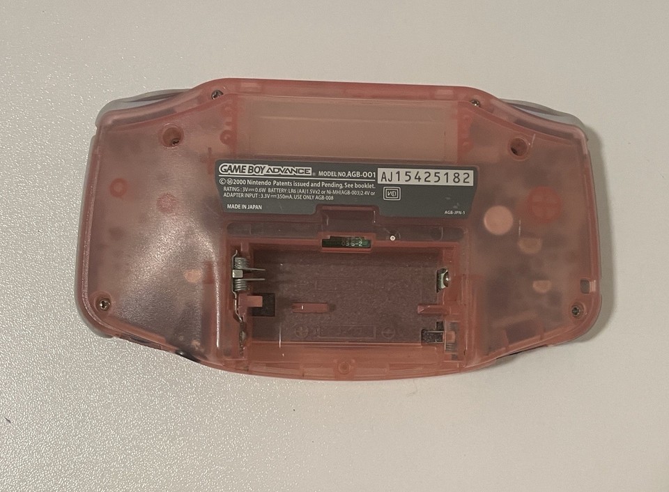 Pink Gameboy Advance AGB-001 FOR PARTS NOT WORKING JUNK | eBay