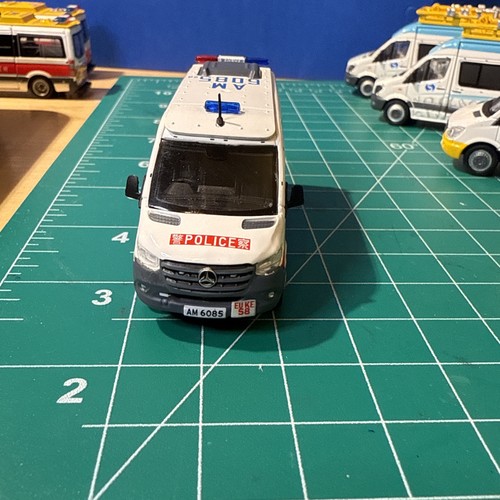 Tiny 1:76 Scale Hong Kong Police Mercedes Sprinter Am 6085 | eBay