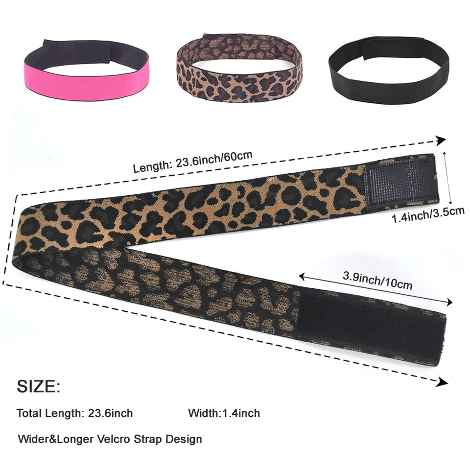 Elastic Bands Set for Wigs and Lace Frontals - 3 Pieces with Rat Tail ...