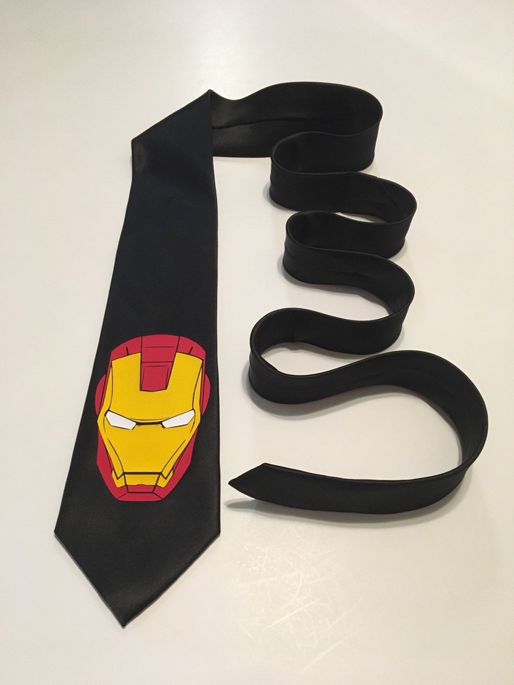 Iron Necktie, Black Tie, Great Gift, New | eBay