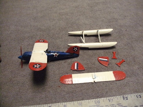 Vintage Curtiss R2C-2 Racing SeaplanePlastic Model,Dolittle? FOR PARTS ...