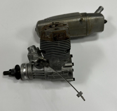 OS .95 AX Two 2 Stroke RC Airplane Nitro Engine With Muffler 95AX 95 ...