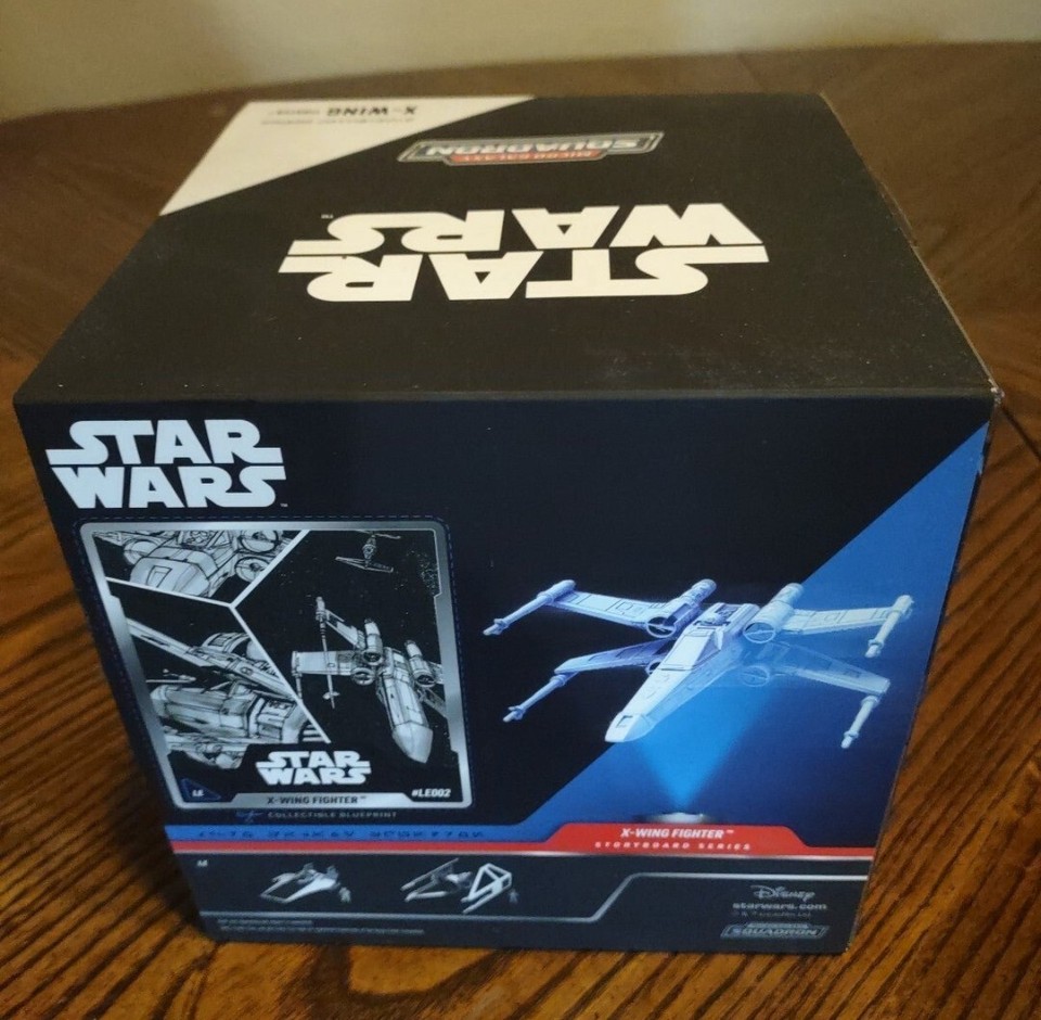 Jazwares SDCC Micro Galaxy Squadron 1 of 500 Storyboard Edition X-wing ...