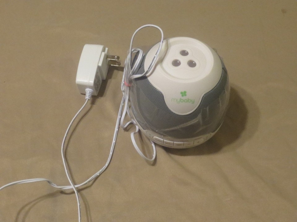 Homedics My Baby Sound Spa Lullaby Sound Machine W/Lights and Music MYB ...