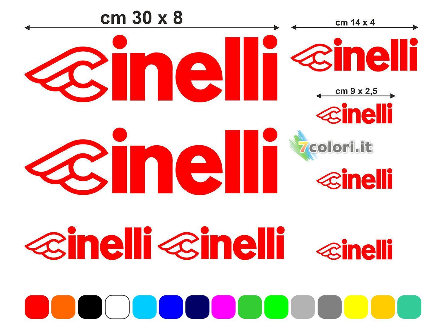 Vinyl wall sticker kit for MBT CINELLI road bike frame | eBay