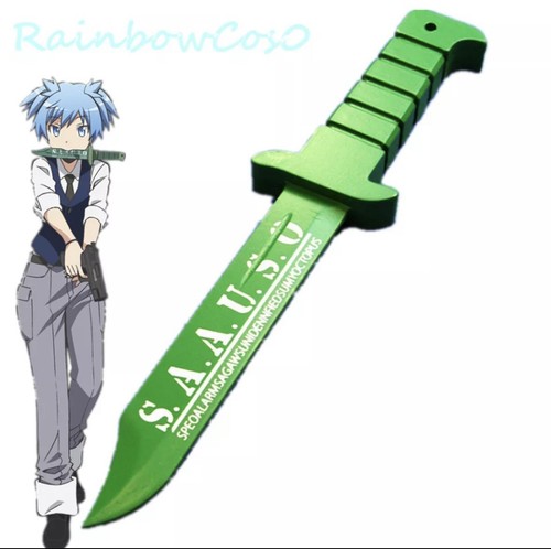 Assassination Classroom Shiota Nagisa Anime Cosplay Prop Knife Weapon ...