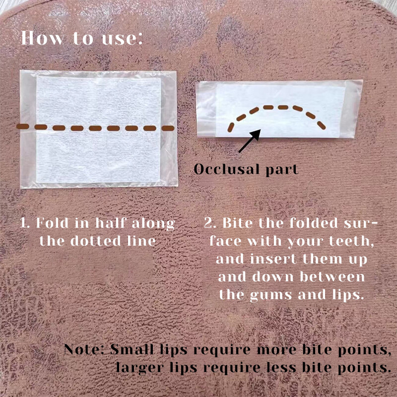 30 Pcs Tattooed Lip Oral Isolation Pad Tattoo Lip Disposable Tattoo ...