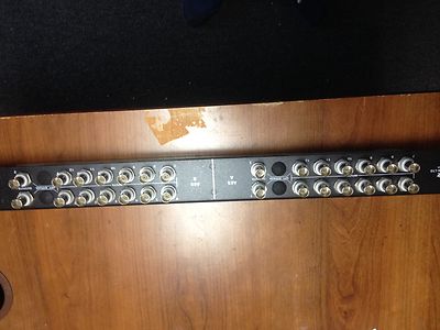 Evertz Micro Systems Model # 1202ABO AES Breakout Panel AG | eBay