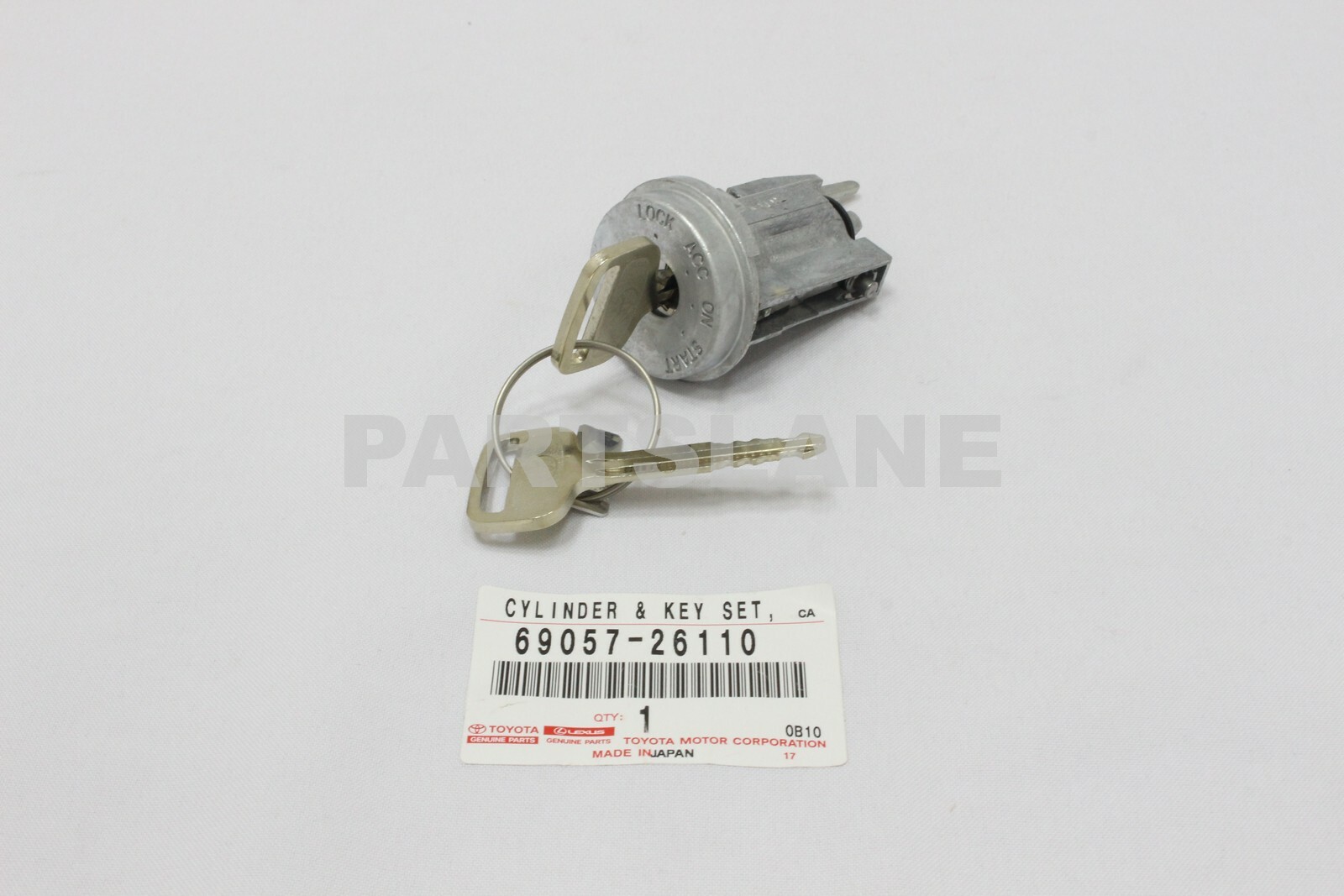 6905726110 Genuine Toyota Cylinder & Key Set Ignition Switch Lock for ...