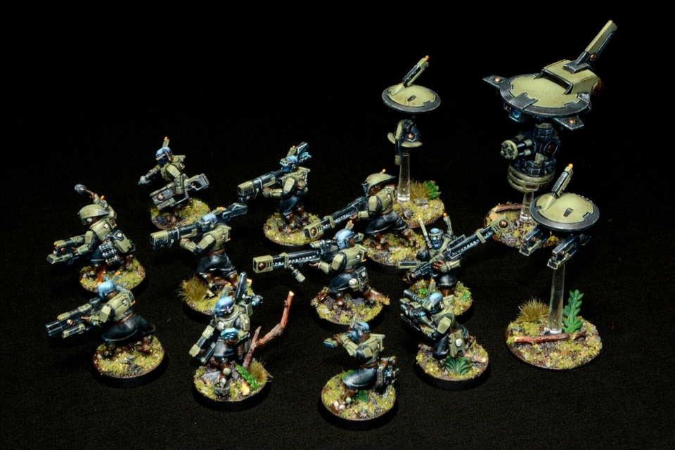 Warhammer 40K Kill Team: Tau Pathfinders Commission Lvl 3 Made to Order ...