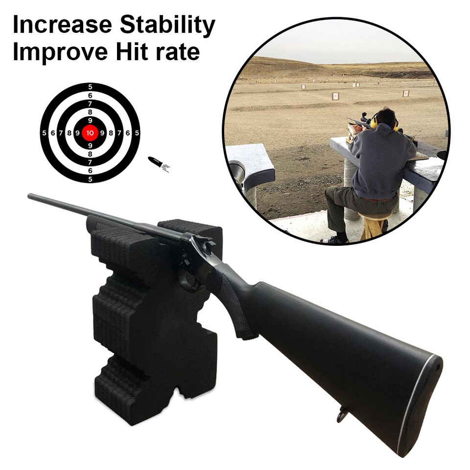 Shooting Bench Rests Rifle Holder Waterproof Foam Heavy Duty Cushions ...
