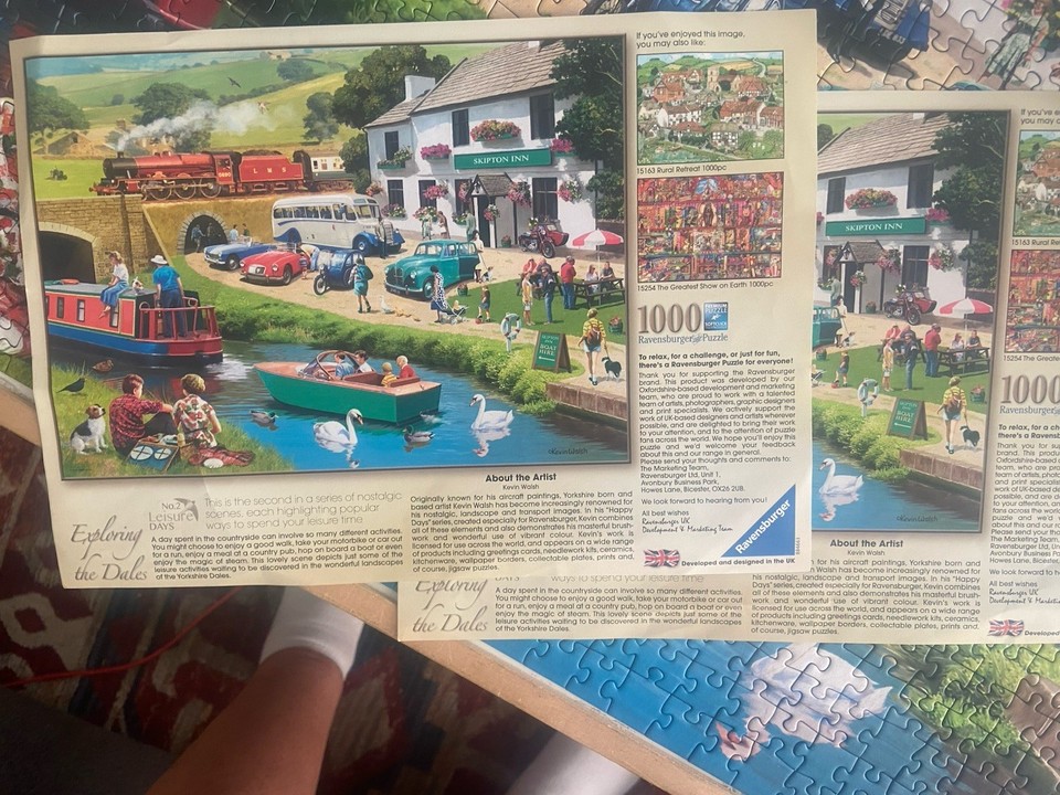 Ravensburger Exploring the Dales 1000-Piece Jigsaw Puzzle | eBay UK