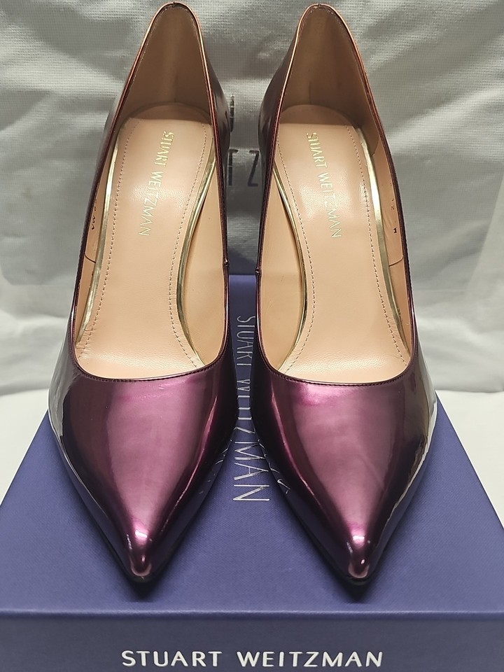Stuart Weitzman Nouveau Collection Red Degrade Size 12W - Absolutely ...
