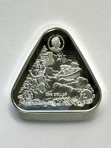 2020 Australia, 1 oz .999 Fine Silver Triangle Bar, NR.! | eBay