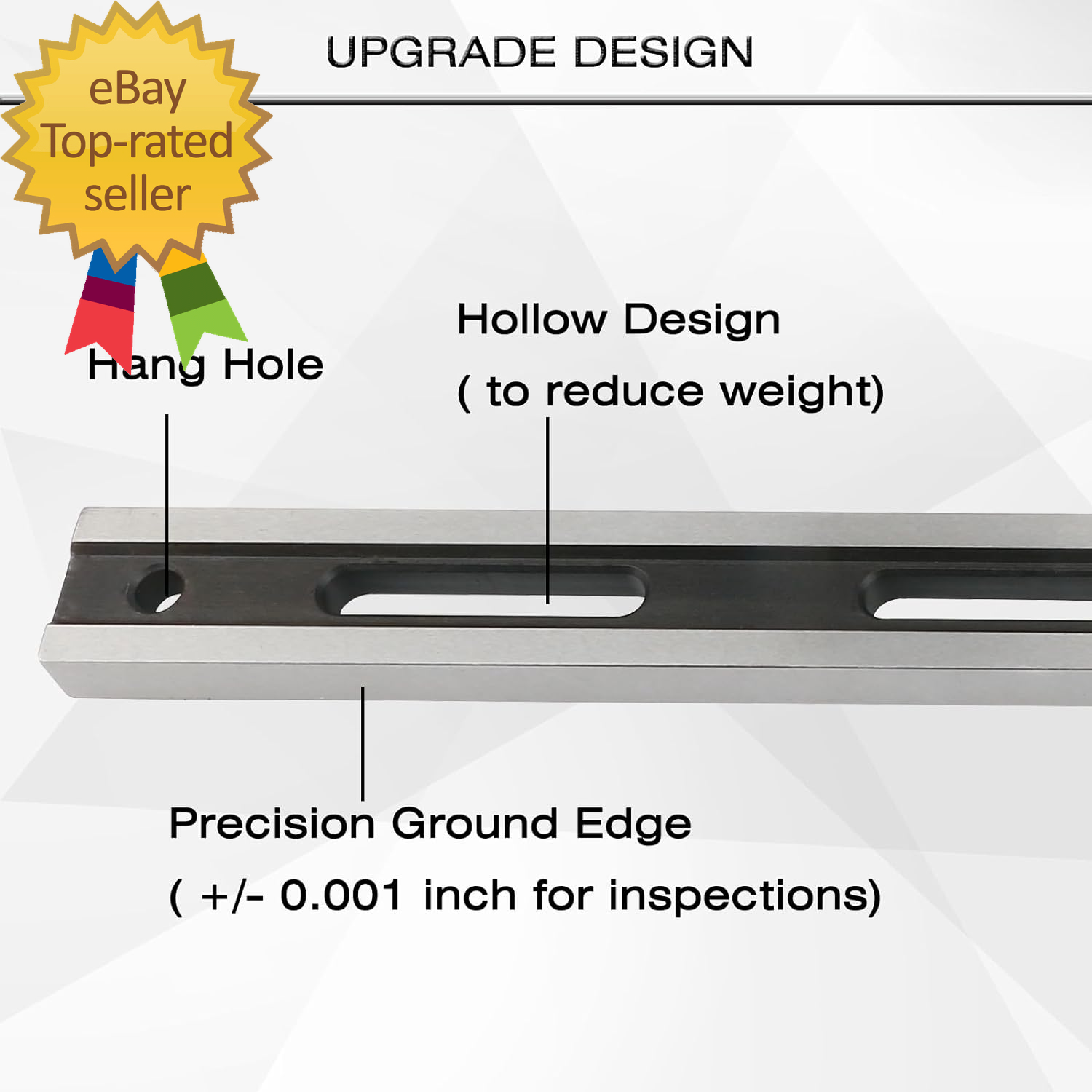 24 Inch Machinist Precision Steel Straight Edge Tool Cylinder Head ...