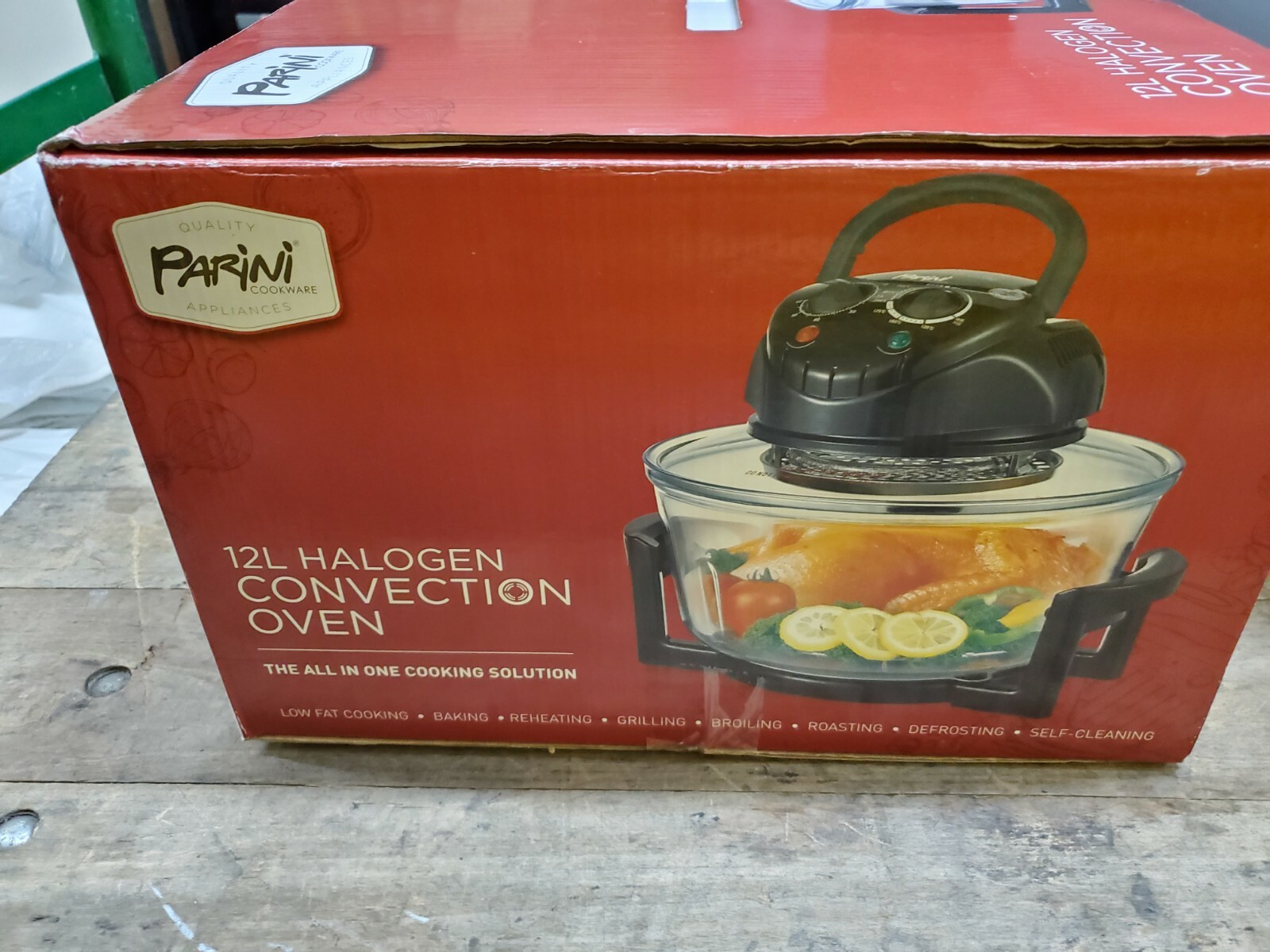 Parini 12L Halogen Convection Oven, 1300 watts, Self Cleaning, MSRP of ...