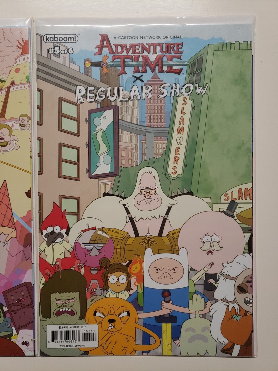 Adventure Time In Regular Show