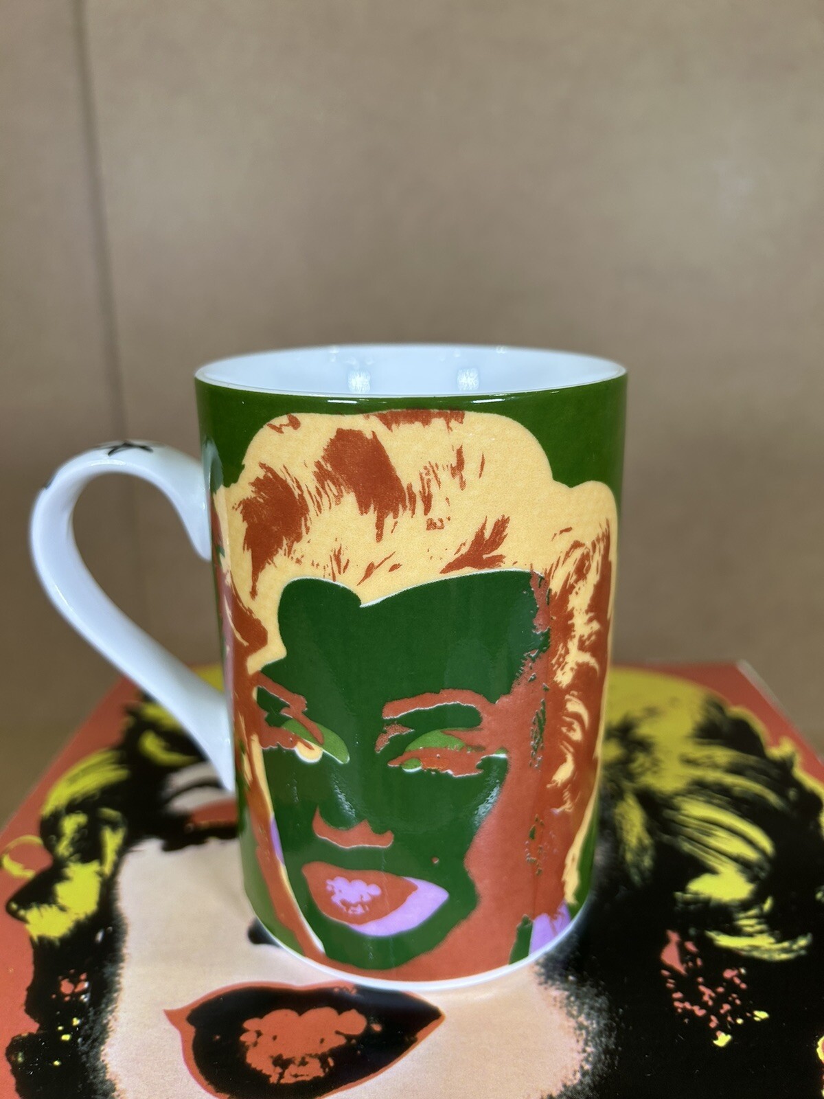 Andy Warhol Marilyn Monroe - Set of 4 Mugs Block Pop Art 1997 New GREAT ...