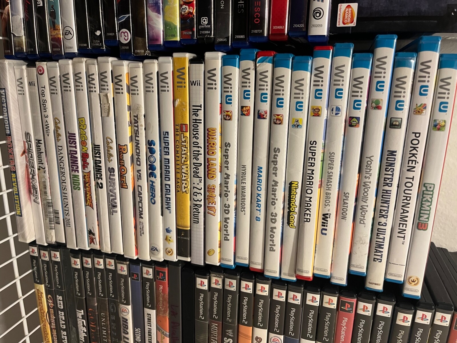 video game collection bundle lot for sale ps2, ps3,xbox, Xbox 360,wii u ...