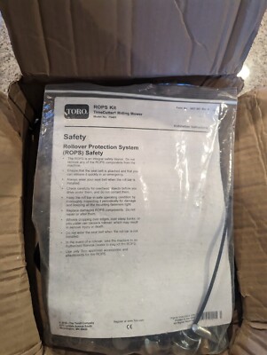 Toro Rollover Protection System Kit Model 79485 partial kit | eBay