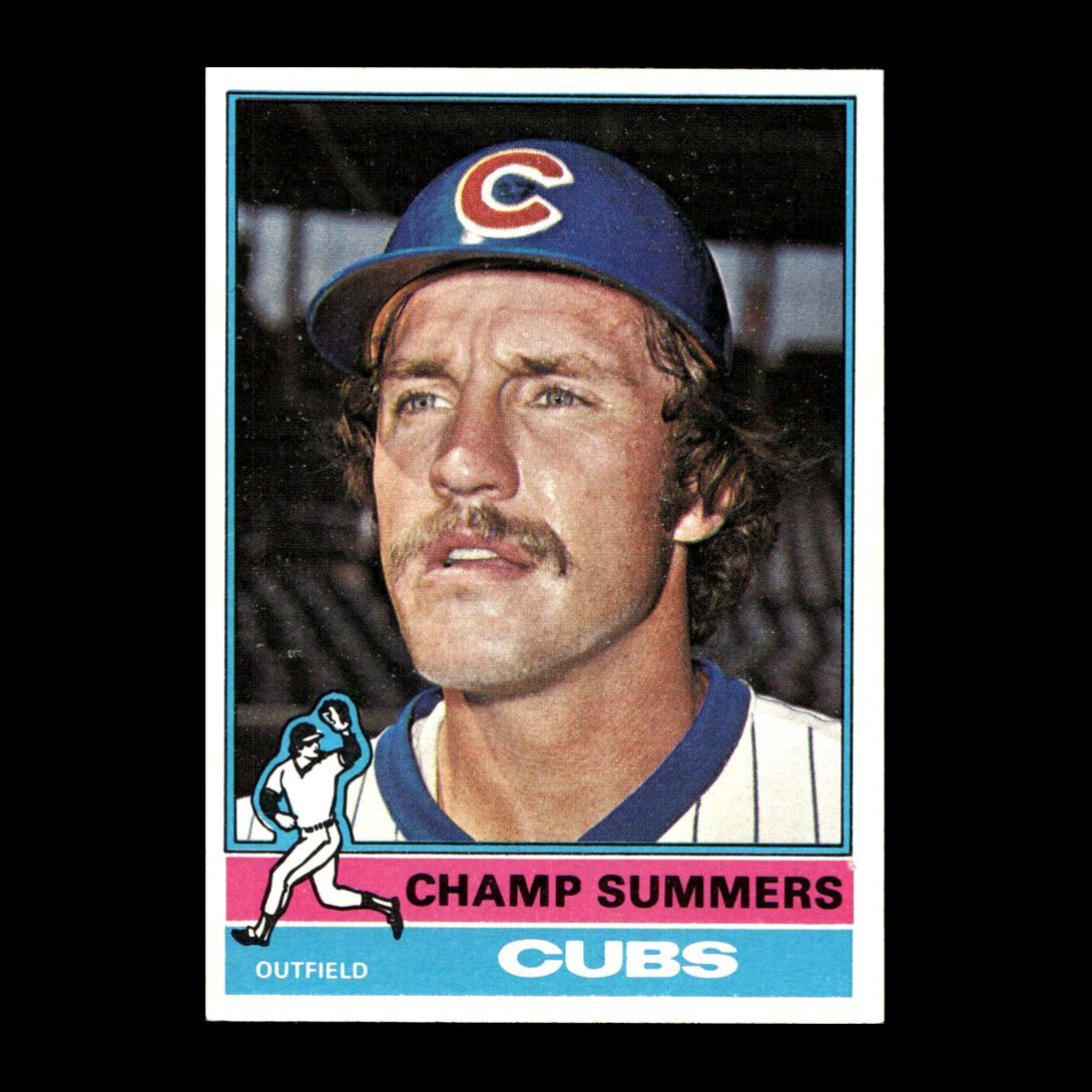 Champ Summers 1976 Topps Rookie Chicago Cubs #299 Set Filler! | eBay