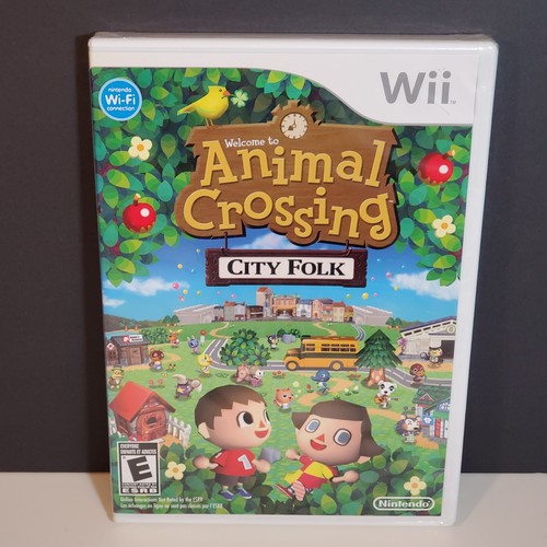 = BRAND NEW FACTORY SEALED = Animal Crossing: City Folk (Nintendo Wii ...