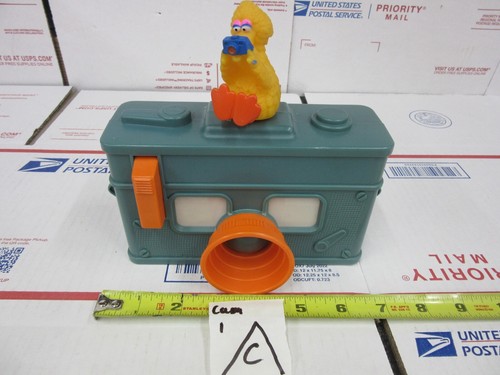 Vintage 1978 Muppet Inc. Sesame Street Big Bird 3D Camera with Pictures ...