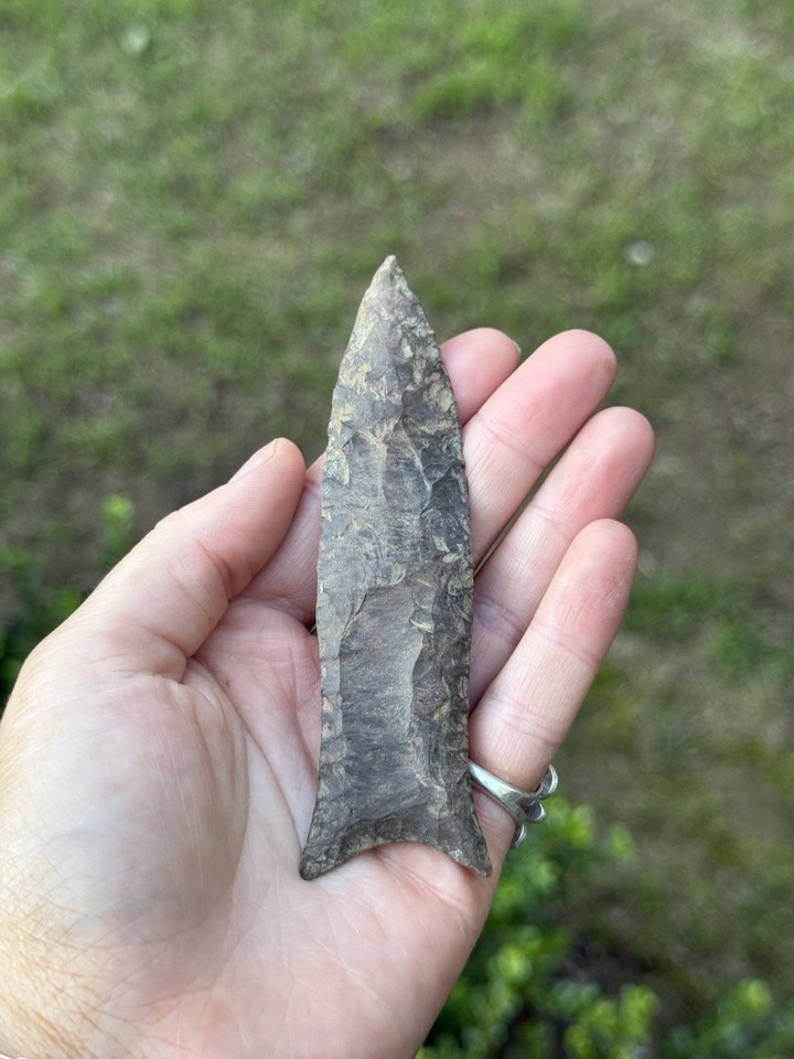 Native American Paleo Fluted Cumberland Arrowhead Point | eBay