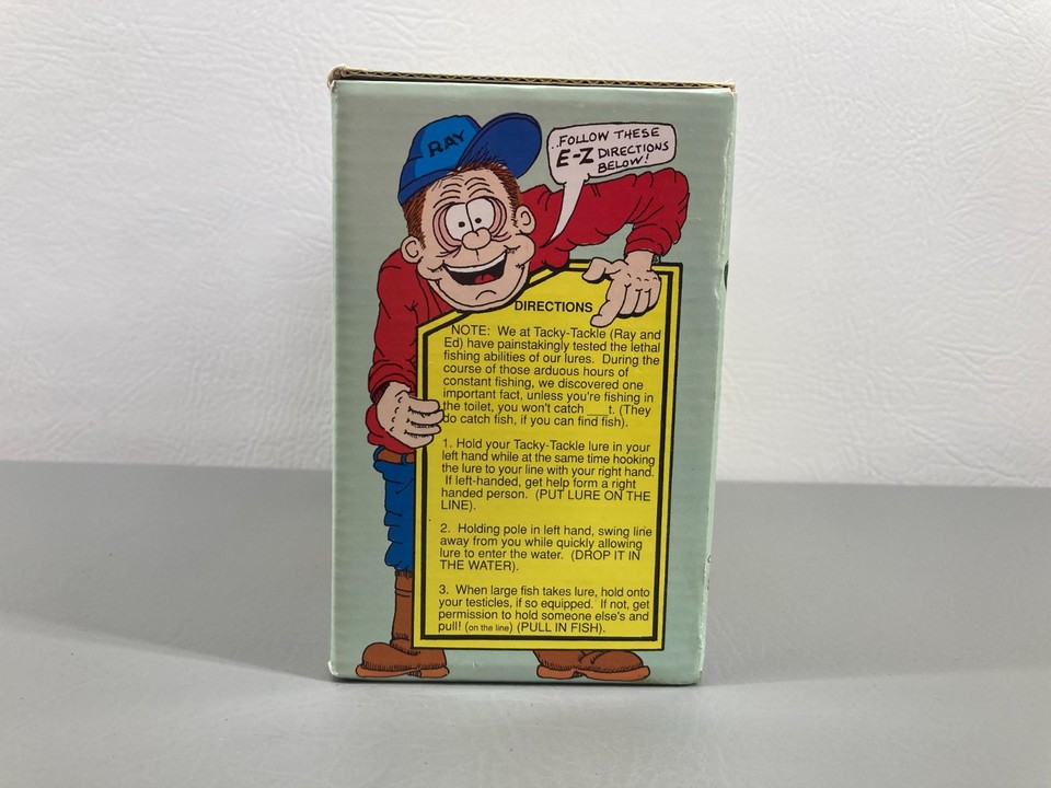 Ray and Eds Tacky Tackle Deep Sea Jiggin Lure Vintage 1995 Novelty ...