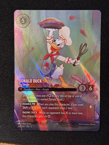 Donald Duck Pie Slinger #214/204 – Shimmering Skies – Enchanted ...