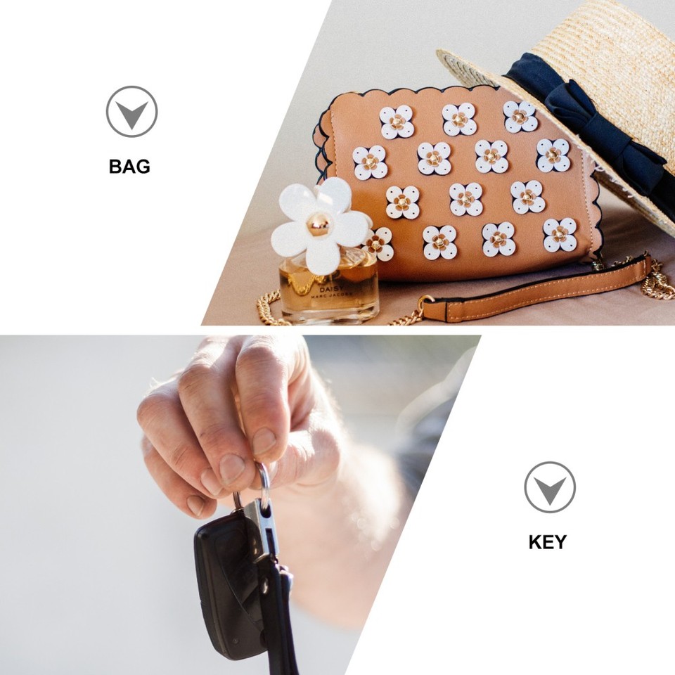 2 Pcs Creative Fashion Couple Keychain Key Chain Ring Keyring Key Lock ...