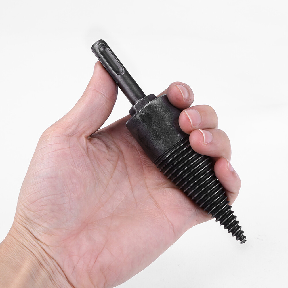 32mm Firewood Splitter Drill Bits Cutting Wood Cone Twist Auger (Round ...