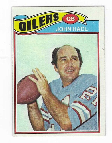 1977 TOPPS JOHN HADL #83 HOUSTON OILERS | eBay