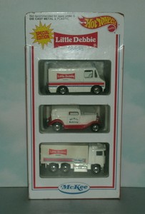 1/64 Scale Little Debbie Truck Diecast Vehicle 3-Pack - Vintage 1994 ...