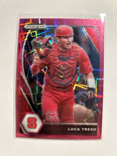 Luca Tresh 2021 Panini Prizm Draft Picks Pink Velocity Card #PDP214 | eBay