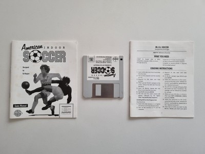 1987 American Indoor Soccer IBM PC computer video game Disk Game | eBay