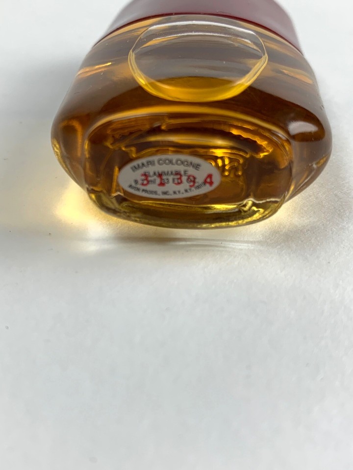Avon Imari .33 OZ Mini Purse Travel Size Eau De Cologne 9.7 ml Glass ...