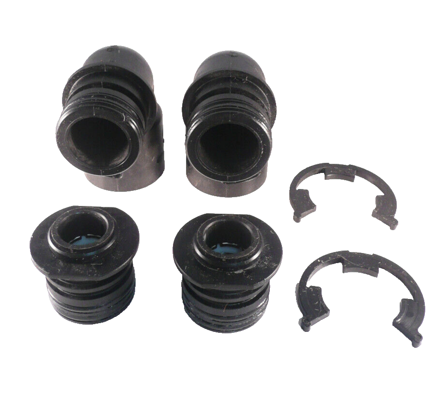Kinetico Water Softener Mach 90 Elbow Connectors w/Shark-bite Adapters ...