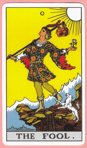 The Fool, Major Arcana 0, Single Swap Tarot Card, 2.75" x 4.75" - Near ...
