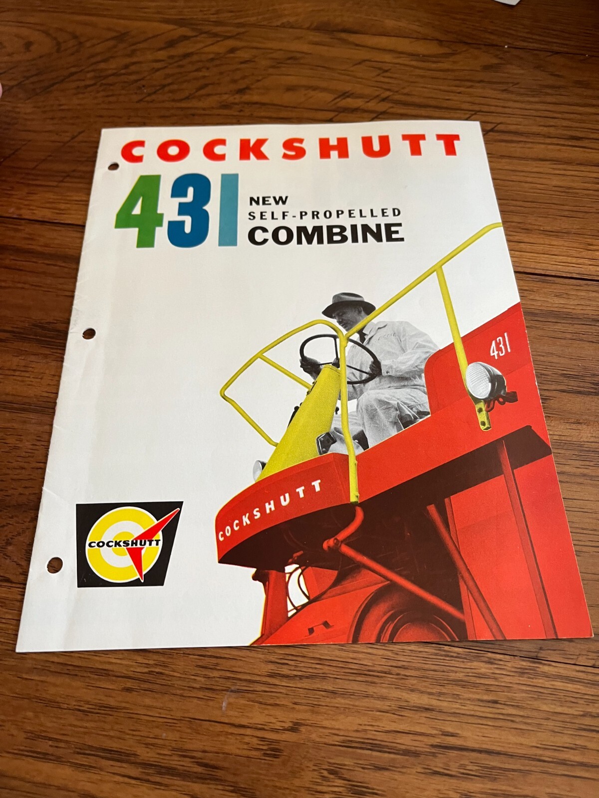 Cockshutt Oliver Tractor 431 Combine Brochure FCCA | eBay